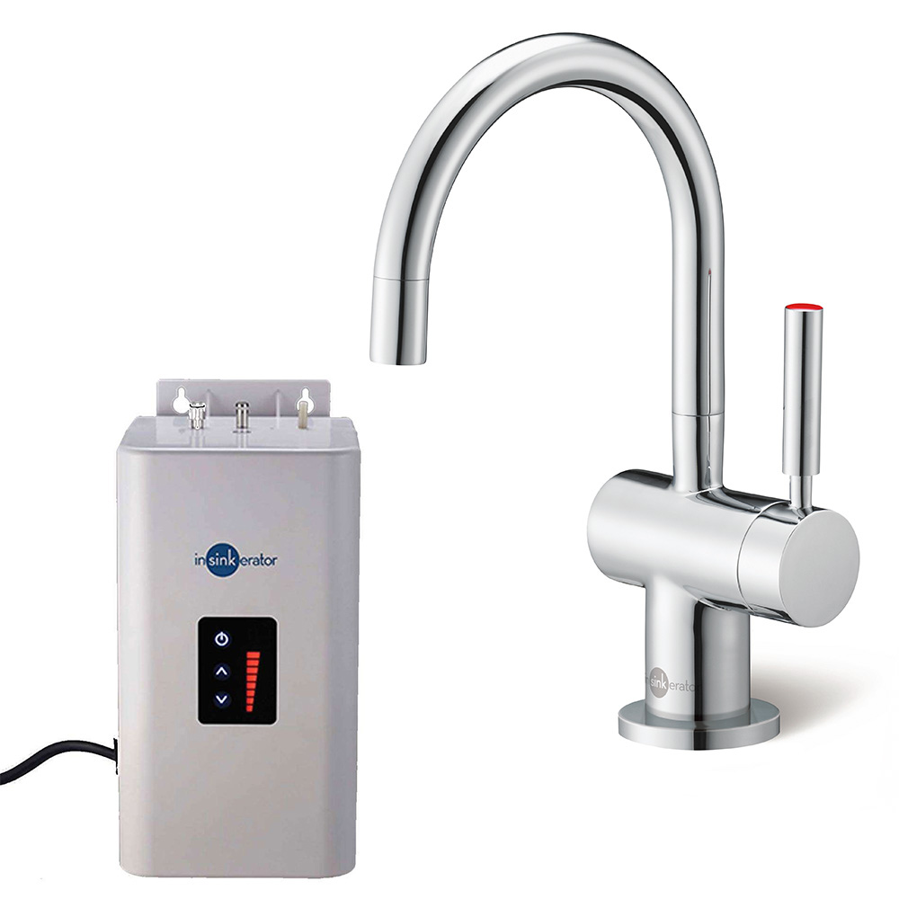 InSinkErator H3300 Hot Mixer Tap Neo Tank & Water Filter - Chrome ...