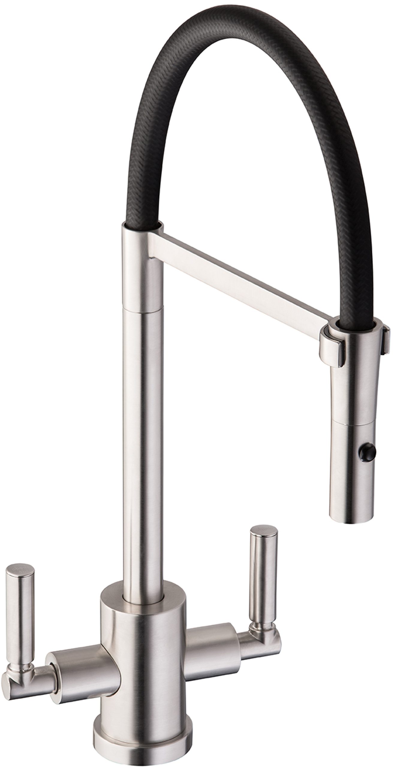 Abode Atlas Professional Monobloc Mixer Tap - Brushed Nickel - Kensi ...
