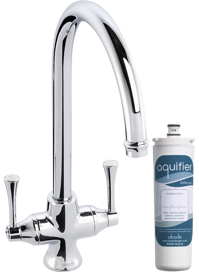 Abode Gosford Monobloc Aquifier Mixer Tap - Chrome - Kensi Hope ...