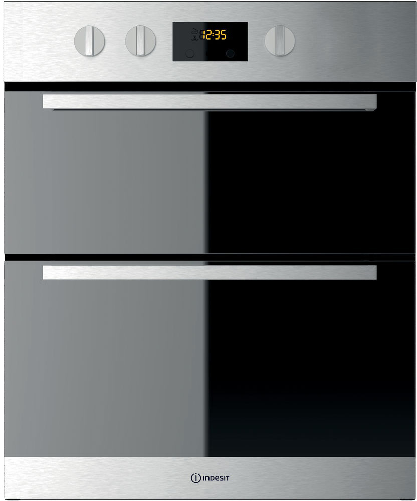 Indesit IDU 6340 IX B/U Double Electric Oven - St/Steel - Kensi Hope ...