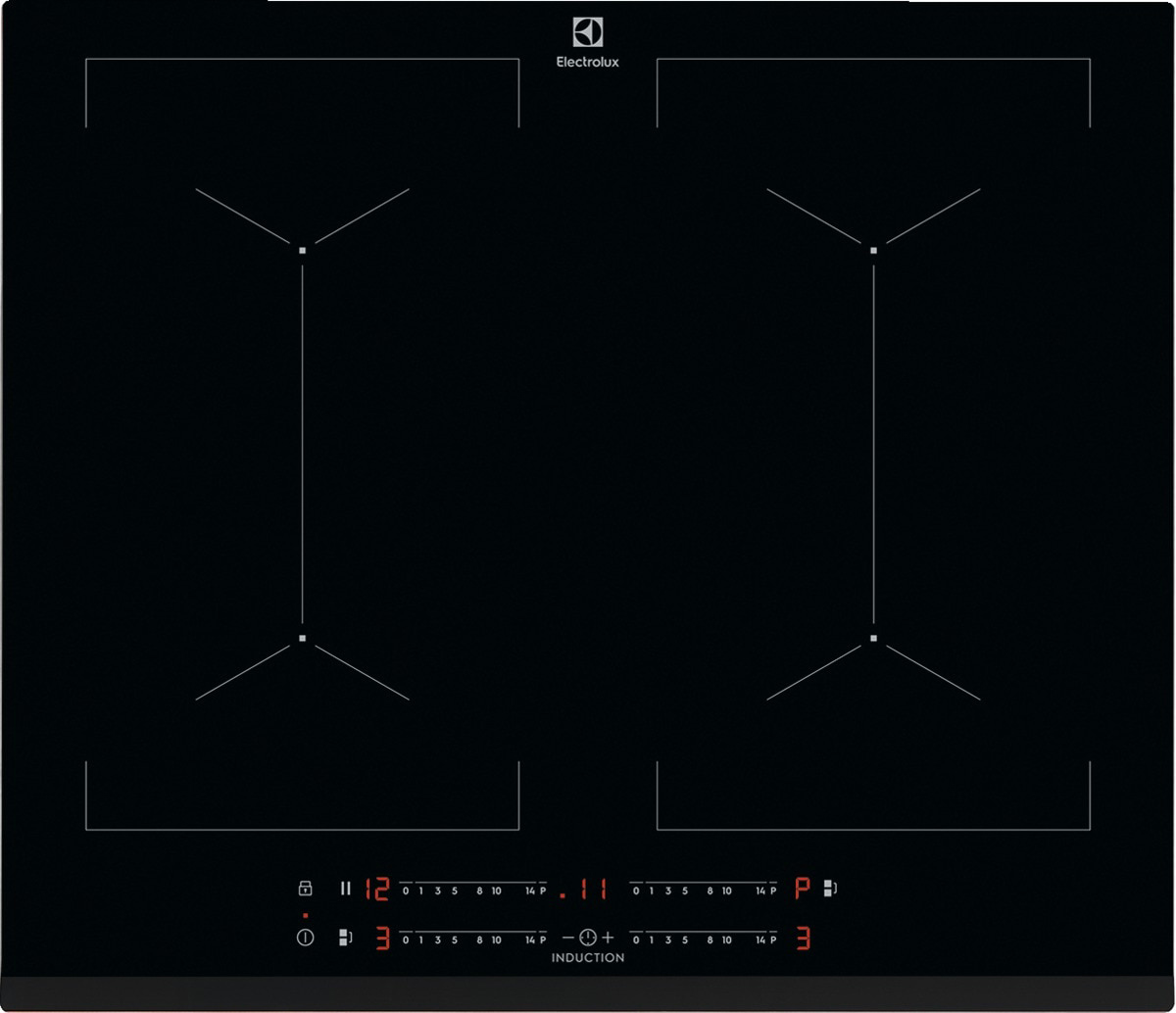Electrolux KIV644 60cm Induction Hob - Black - Kensi Hope Interiors Ltd