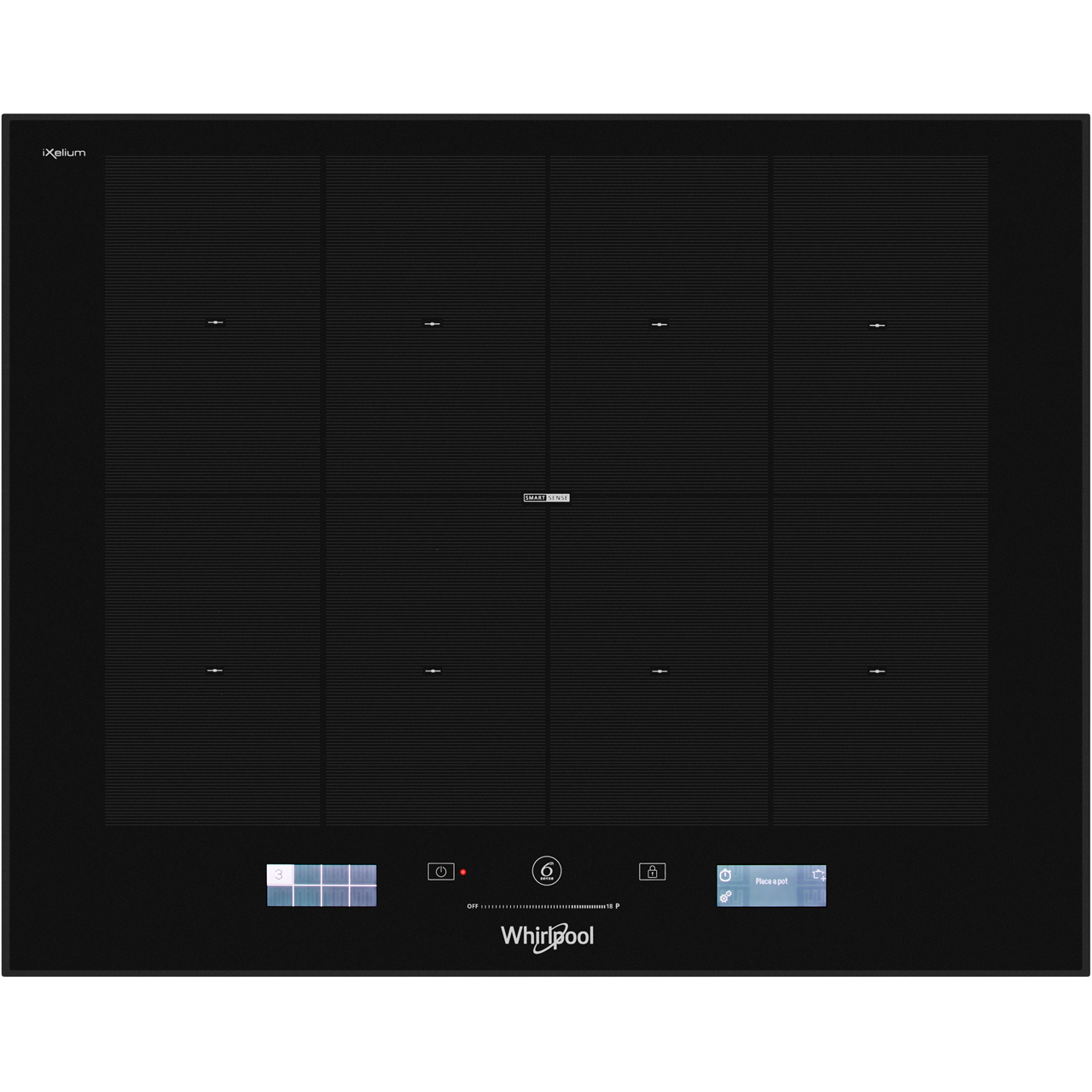 Whirlpool SMP 658C/BT/IXL 65cm Induction Hob - Black - Kensi Hope ...